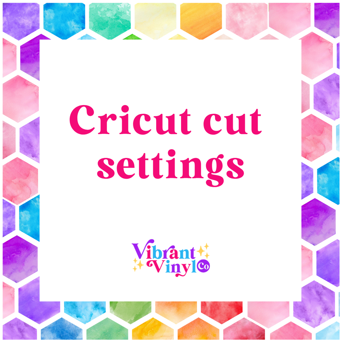 Cricut Cut Settings Guide (HTV, Vinyl + Troubleshooting Tips Australia ...